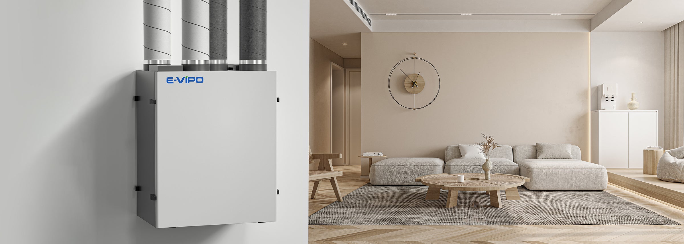 MVHR | Heat Recovery Ventilation System | Purification | Disinfection